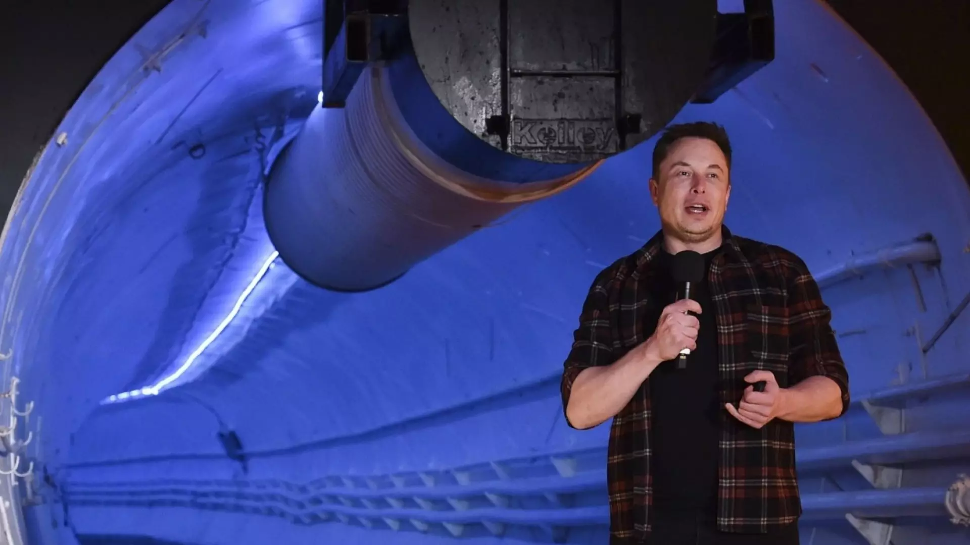 Dem Elon Musk säin éischten Boring Company Tunnel wäert zu Las Vegas am Joer 2020 'Hoffentlech' opmaachen