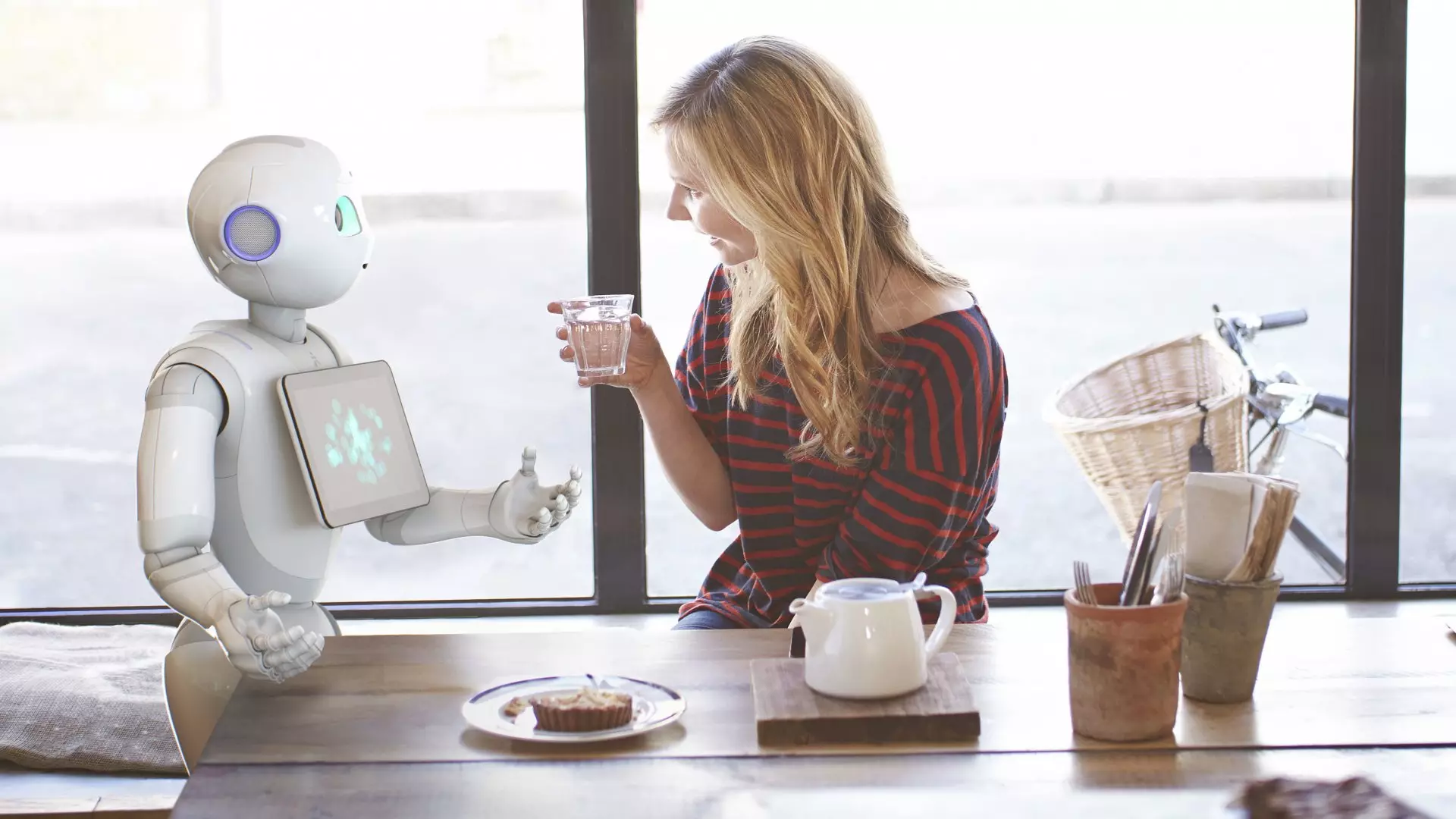 Robot umanoid Aldebaran a, Pepper.