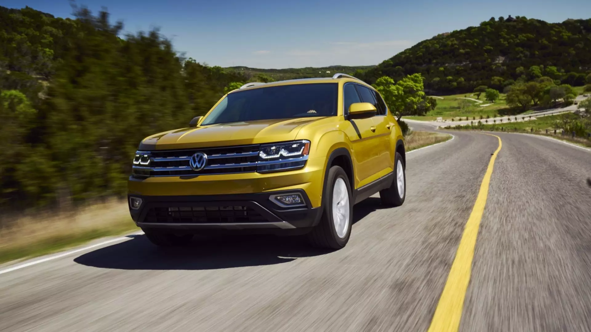 VW Atlas 2018 duwe ruang kanggo nyisakke - kanggo wong utawa peralatan.