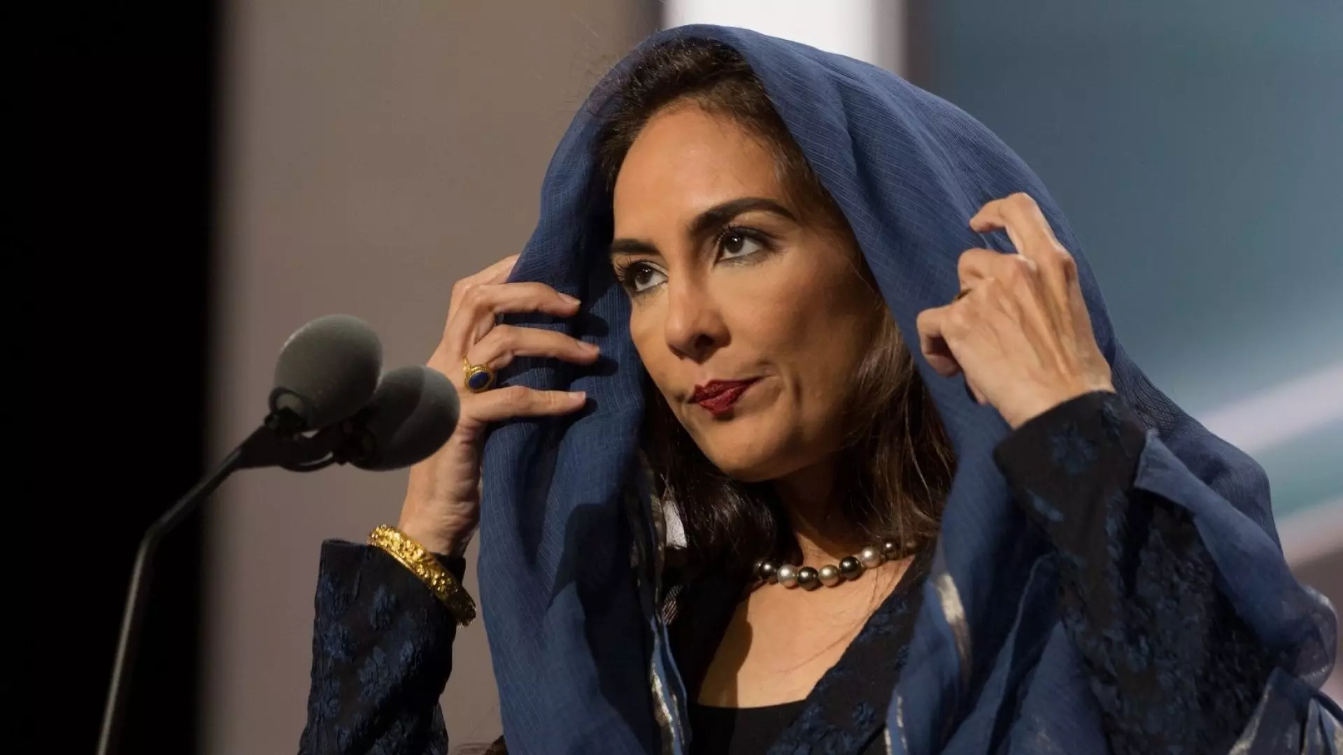 Ο Harmeet Dhillon στο Εθνικό Συνέδριο των Ρεπουμπλικανών το 2016