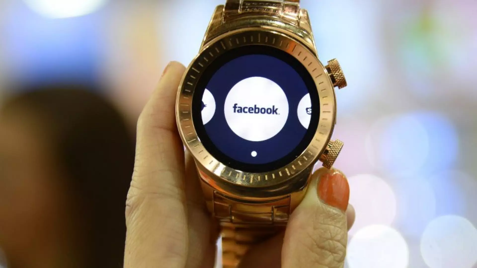 Eine Burg Smartwatch auf der International CES.