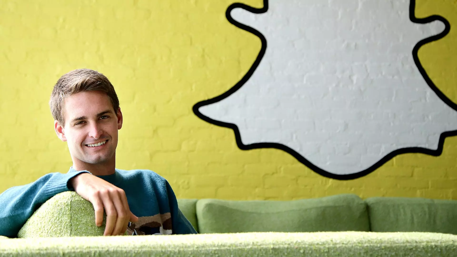 Evan Spiegel, co-founder ug CEO sa Snapchat.