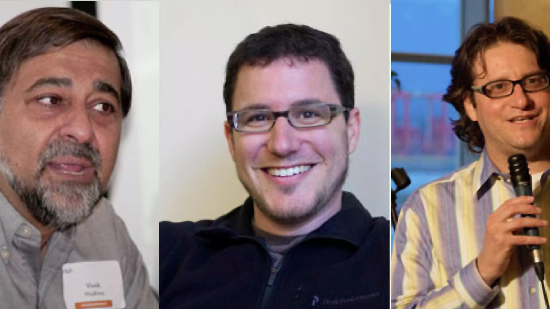 Vivek Wadhwa, Eric Ries och Brad Feld.