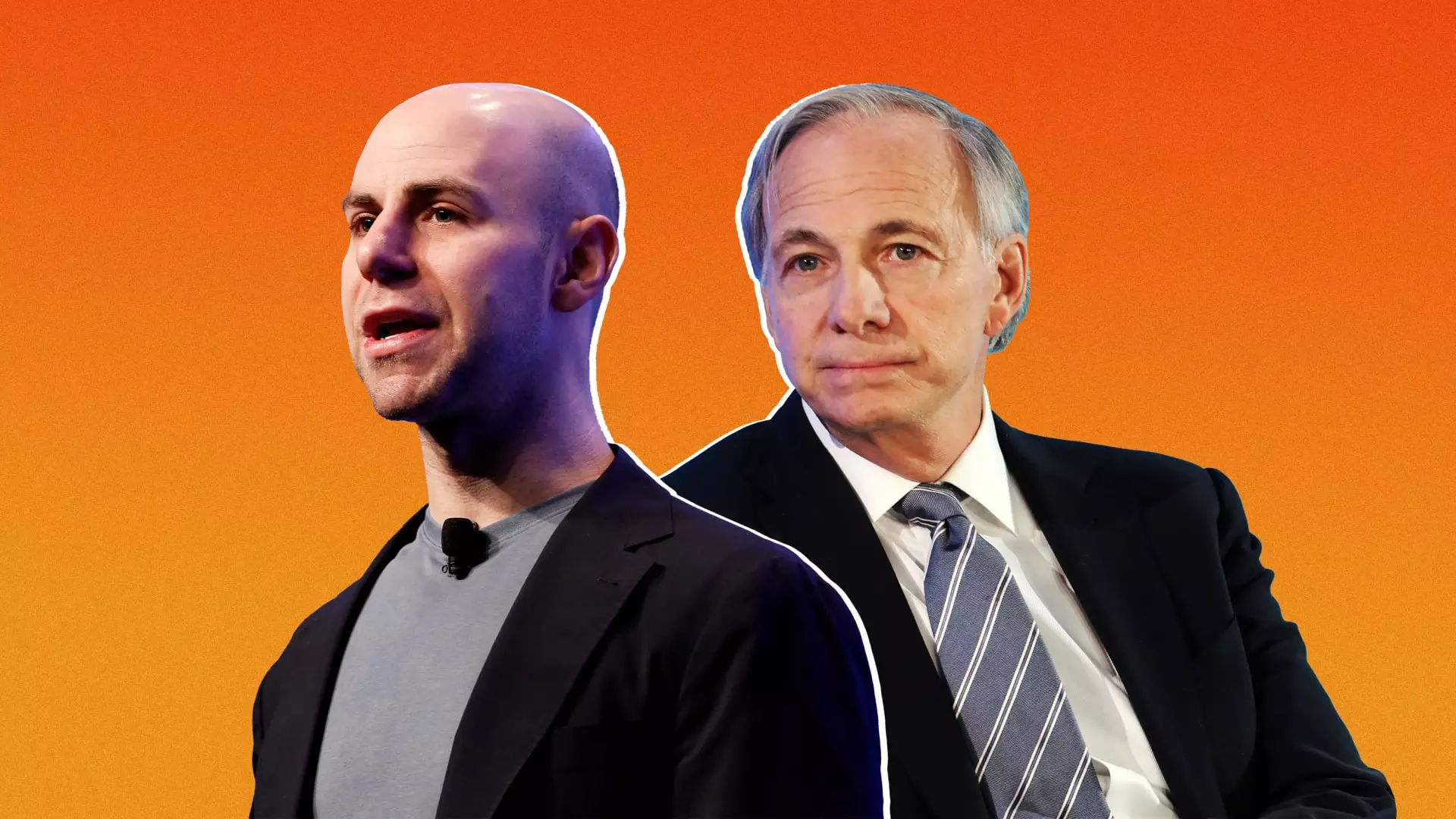 Adam Grant și Ray Dalio.