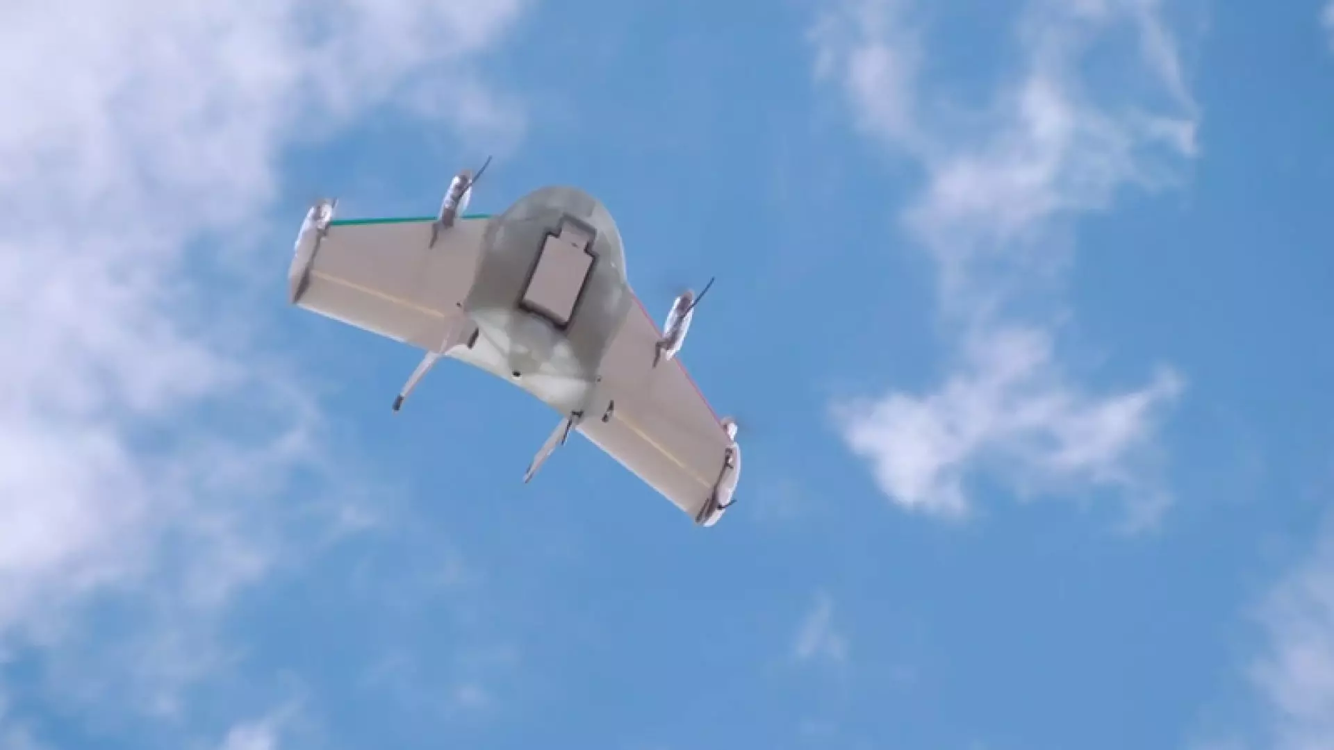 Pikeun Drones Google, 'Project Wing' sareng Doa