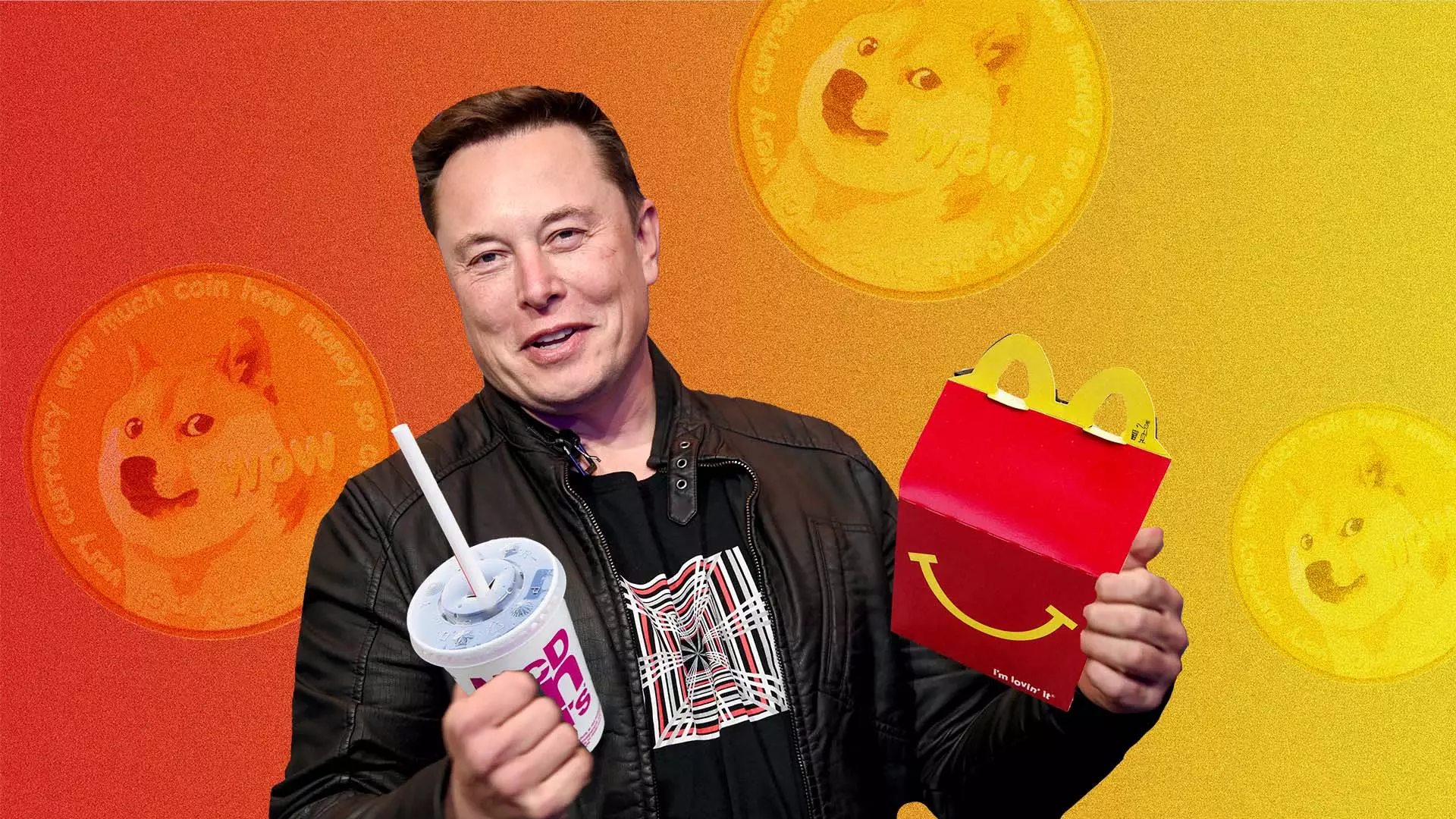 Elon Musk Ti funni lati jẹ Ounjẹ Idunnu lori TV. McDonald's Fun Idahun pipe