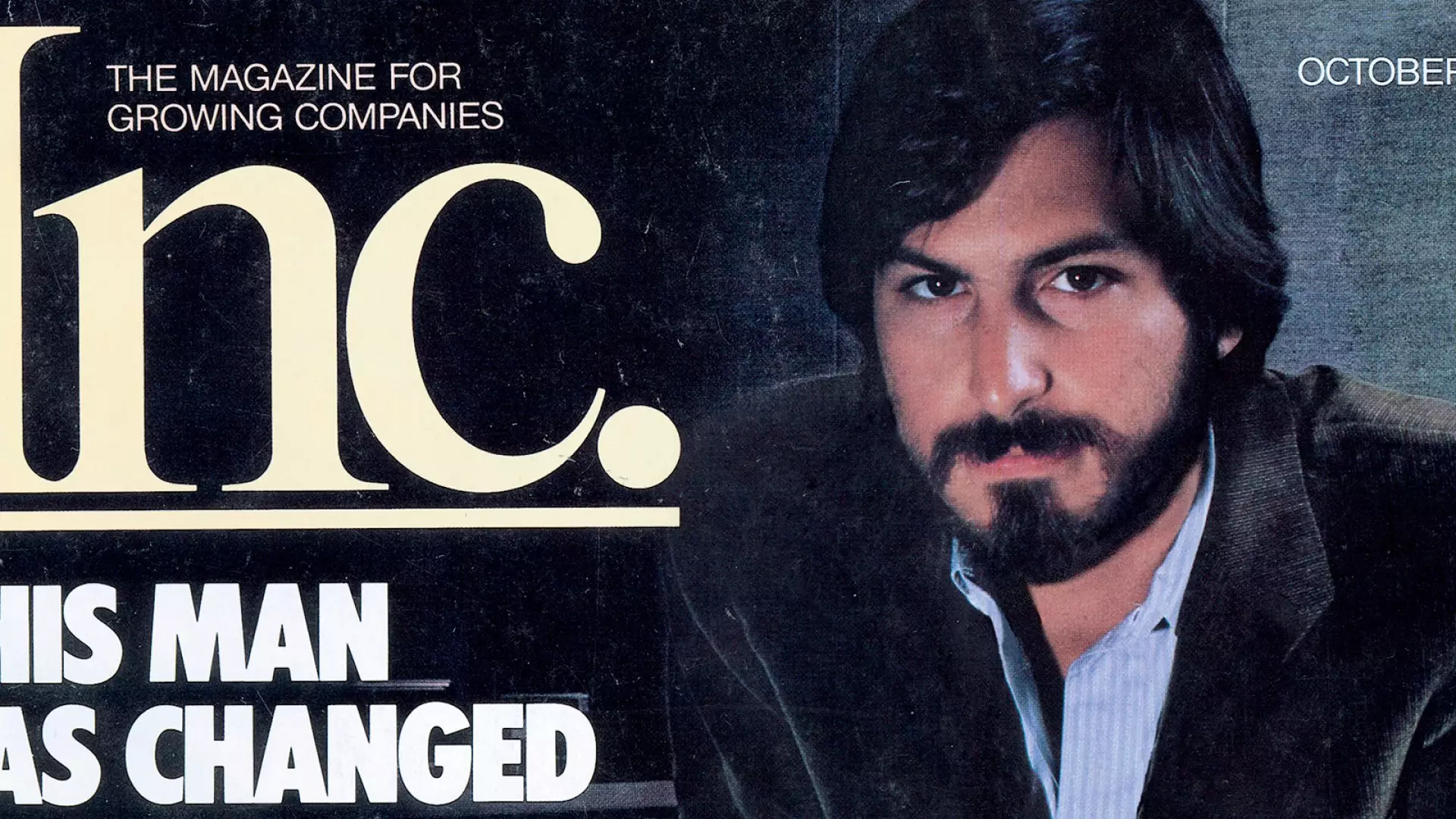 Εξώφυλλο του Οκτωβρίου 1981 της Inc.: Steve Jobs, the Man Who Changed Business Forever