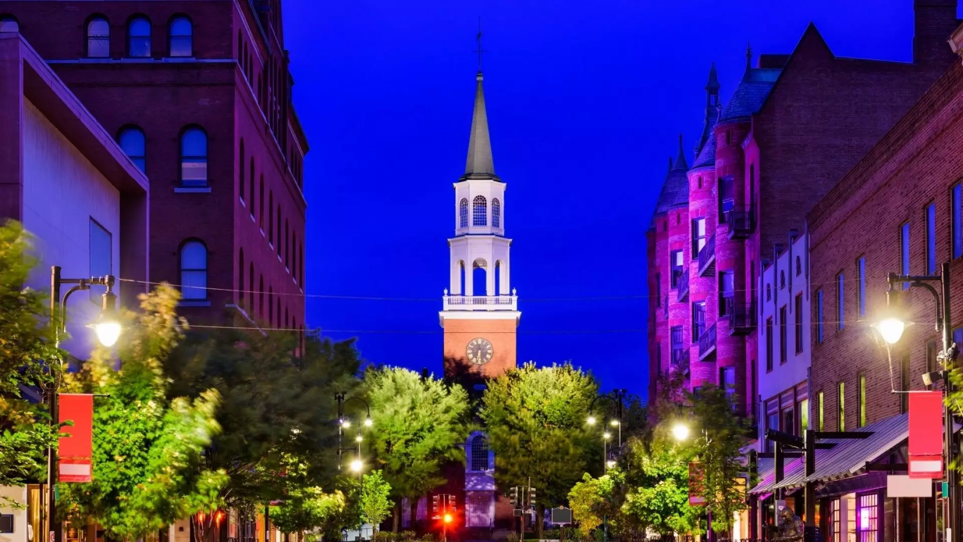 Burlington, Vermont, Church Street Marketplace.